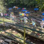 Bamboo Rafting with Limestone Foot massage then Margaritaville. - Authenticity and Visitor Feedback