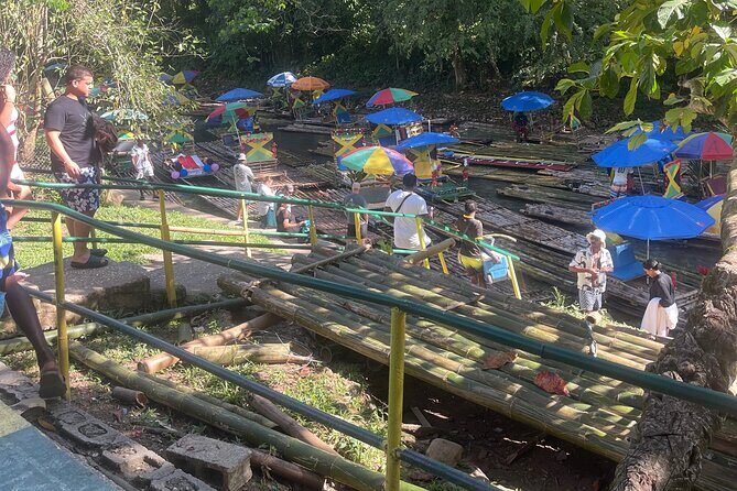 Bamboo Rafting with Limestone Foot massage then Margaritaville. - Authenticity and Visitor Feedback