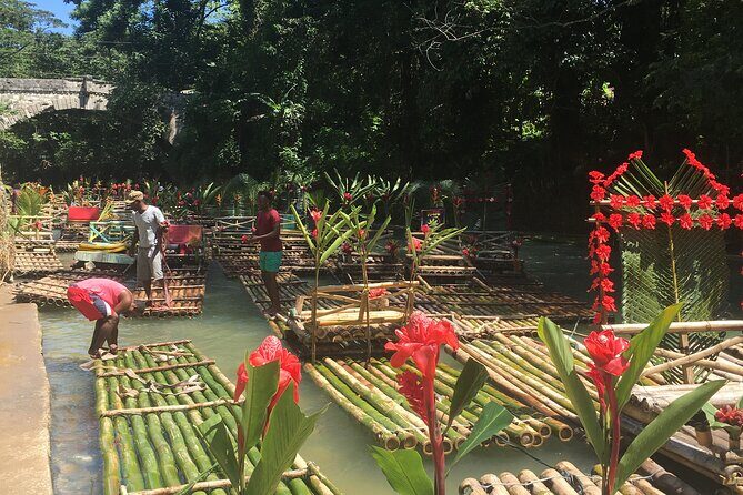 Bamboo Rafting with limestone Massage and Margaritaville From Montego Bay - The Vibrant Energy of Margaritaville