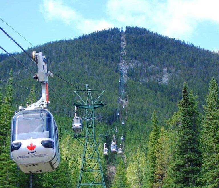 Banff: Gondola, Hot Springs, Bow falls & Three Lakes Tour - Starting at Lake Louise: The "Jewel of the Rockies"