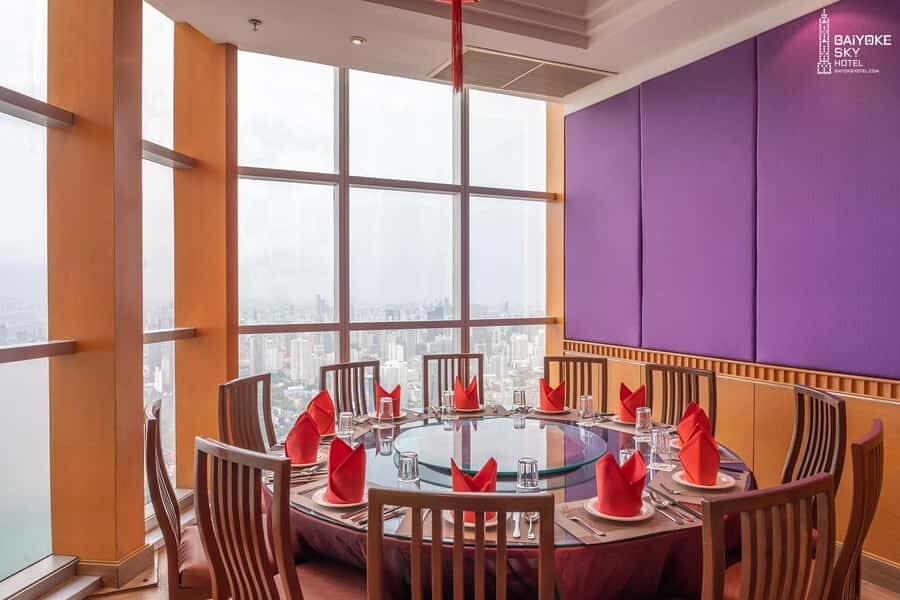 Bangkok: Baiyoke sky Dinner Buffet 79th Floor Stella Palace - The Practical Side — What Travelers Need to Know