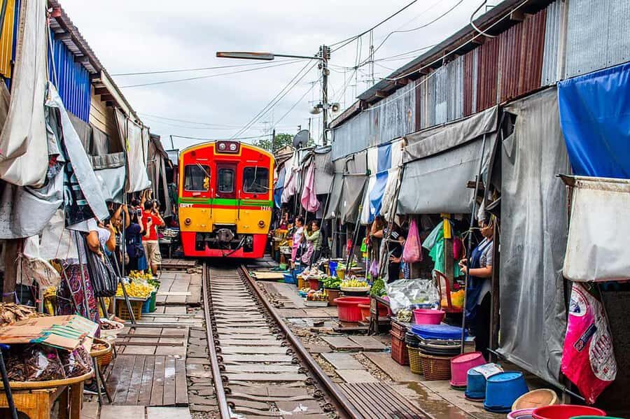 Bangkok Floating & Train Market, Elephant Camp Private Van - Practical Insights & Tips