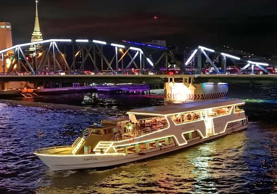 BANGKOK: PREMIUM DINNER BUFFET ON THE NEW HORIZON CRUISE - The Route & Stops