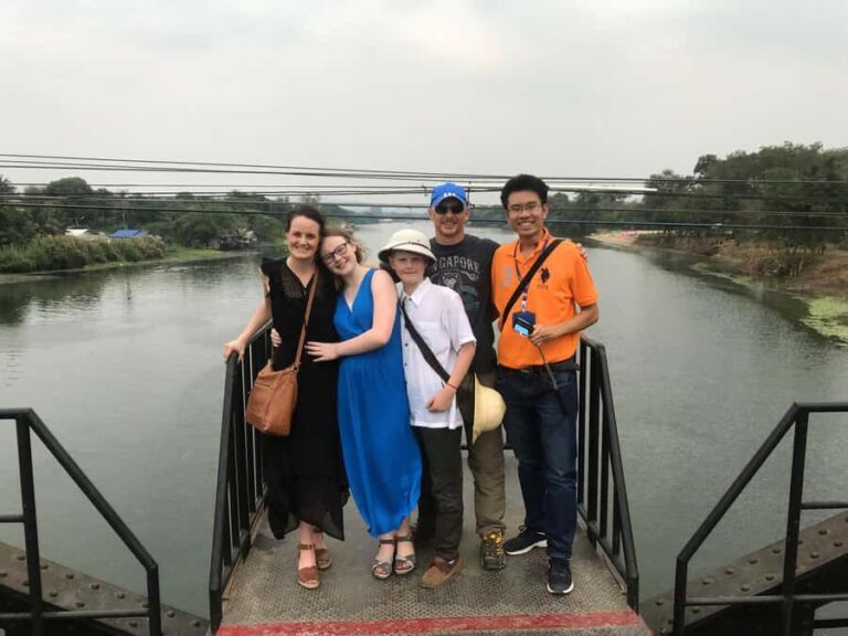 Bangkok: Private day tour to Erawan Waterfall & Kanchanaburi - The Historical Heart of the Day