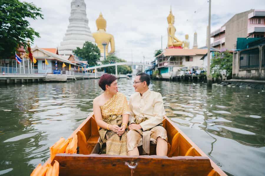 Bangkok:Thai costume with Long tail boat photoshoot - The Practical Details