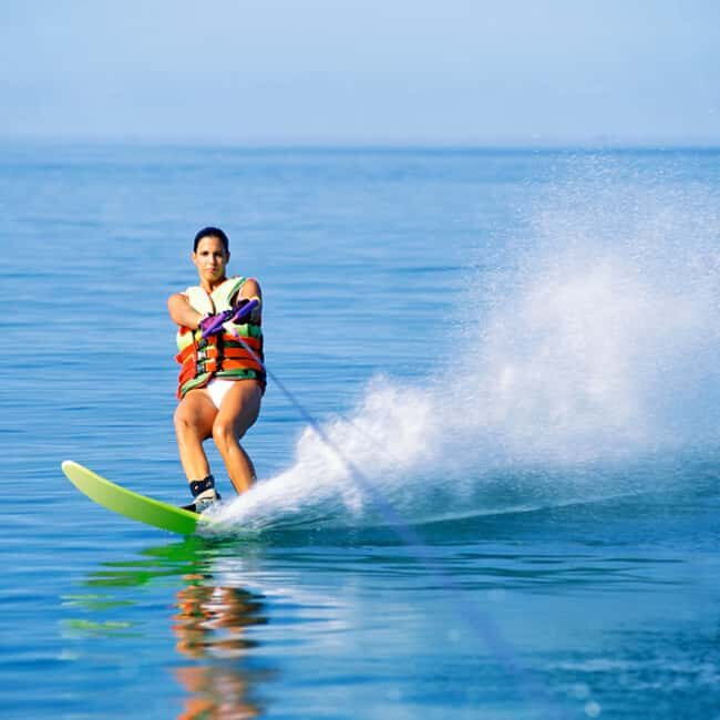 Barbados: 15-Mins Water Skiing Adventurous Time - The Value of a Short But Sweet Adventure