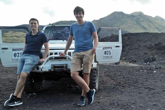 Batur Volcano 4WD Jeep Tour: Black Lava Adventure - Relaxing in the Hot Springs
