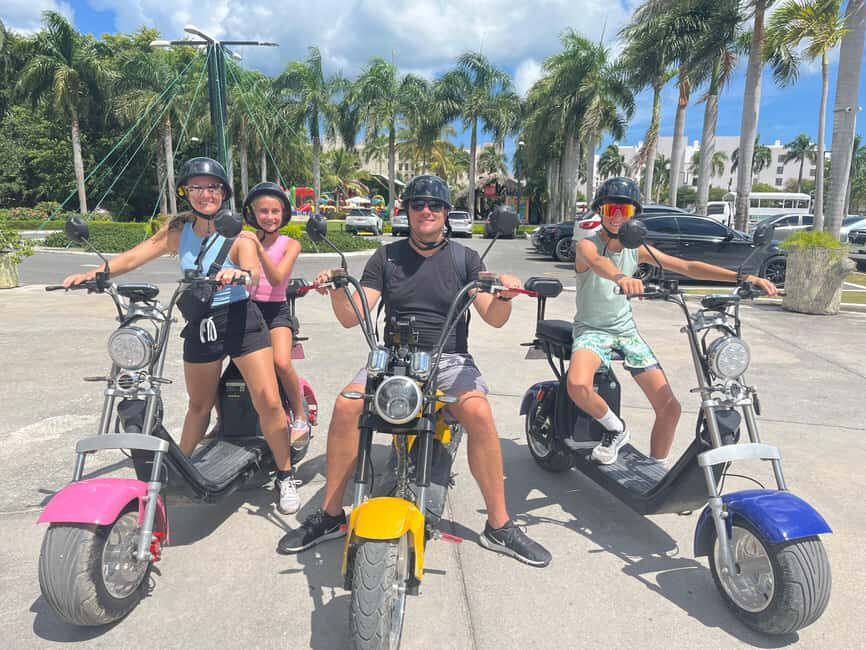 Bavaro Punta Cana: City Tour with Harley models E-Scooters - What You Can Expect: A Detailed Breakdown of the Itinerary