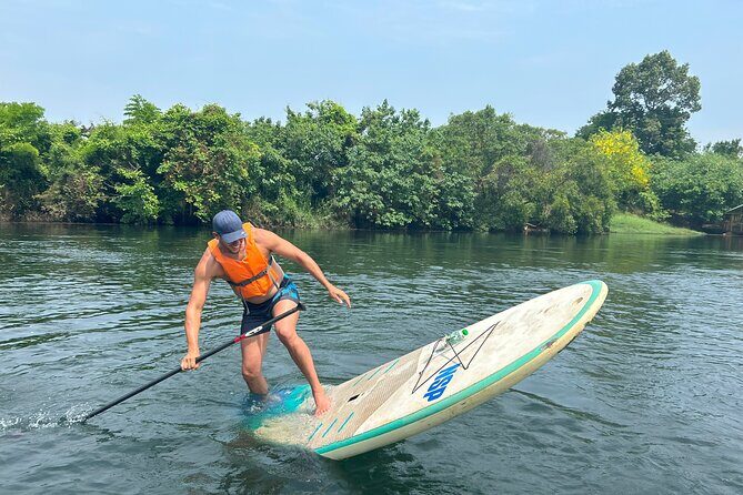 Best Paddleboarding Experience in Kanchanaburi River - The Real Paddleboarding Experience in Kanchanaburi