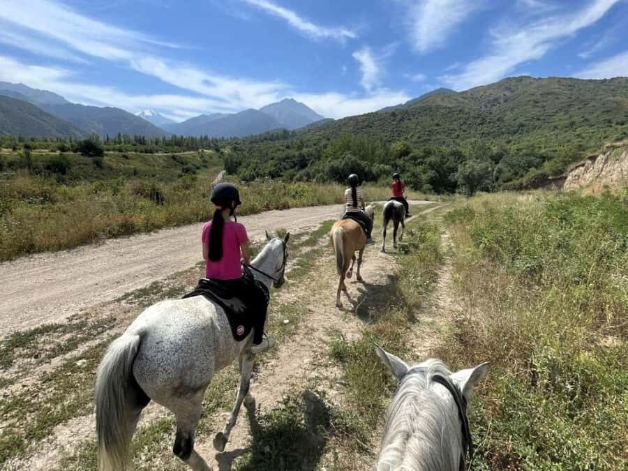 Big Almaty Lake with Horseback Riding Day Tour - Horseback Riding in the Mountain Foothills