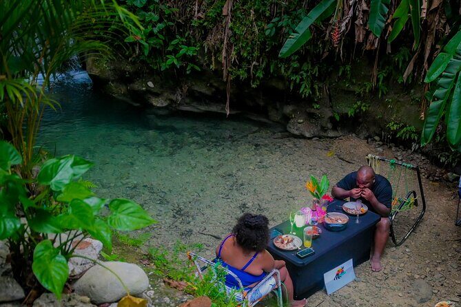 Blue Heaven Falls & River Dining Experience + Photoshoot - The Private River Dining Experience