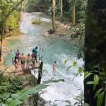 Blue Hole and Bamboo River Rafting in Ocho Rios Jamaica. - Scenic Serenity on the White River Bamboo Rafting