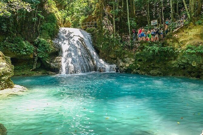 Blue Hole and Dunn's River Falls Tour from Montego Bay Jamaica - Lunch and Relaxation Options