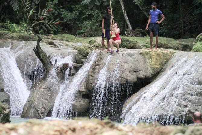 Blue Hole & Dunn's River Falls with Lunch from Grand Palladium and Negril - Authenticity and Guide Quality