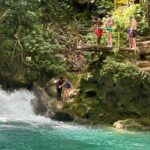 Blue Hole Secret Beach Atv riding free meal dunn river fall - Key Points