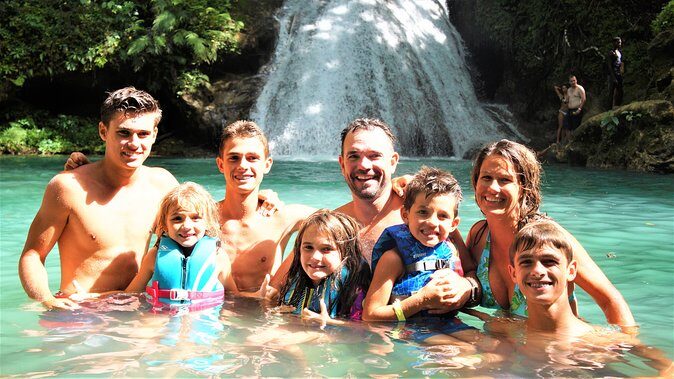 Blue Hole & Secret Falls Day-Trip with Shopping from Grand Palladium - The Itinerary in Detail