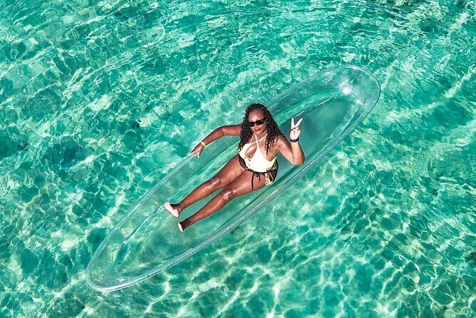 Blue Ocean Clear Kayak Photoshoot in Jamaica - The Photography and Video Experience