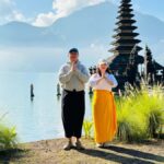 Caldera jeep sunrise with ploating temple - The Jeep Experience: Climbing to the Sunrise Viewpoint