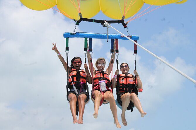 Cancun Speed Boat, Parasailing and Dolphin Beach with Transport - Whats Included and What to Expect