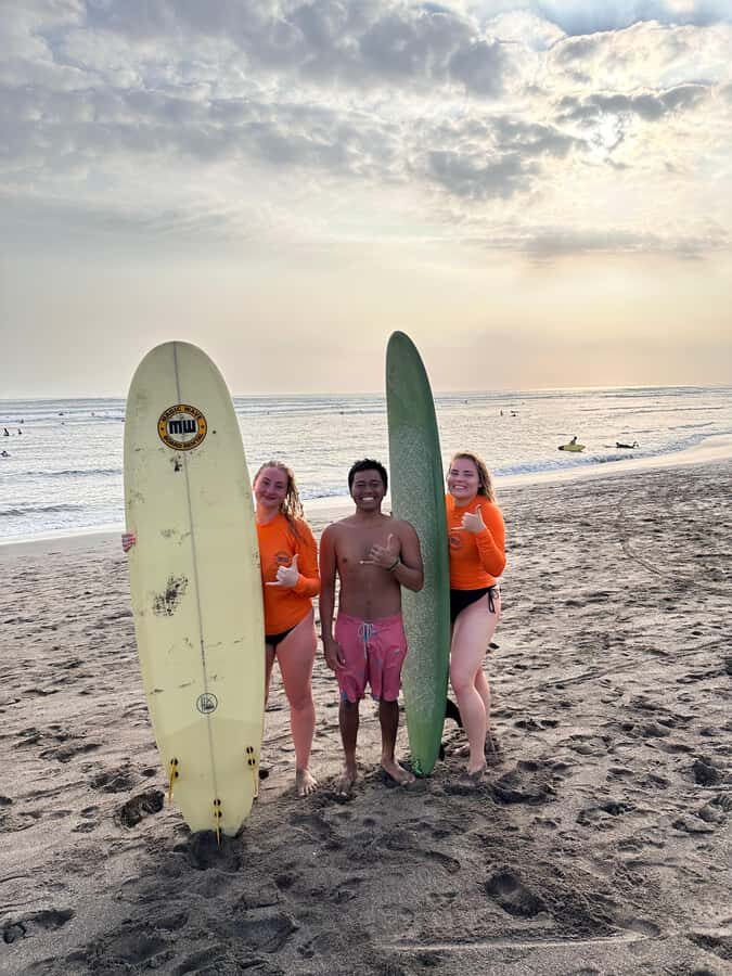 Canggu: Surfing Lesson with ISA Instructor - The Beach and Surf Breaks