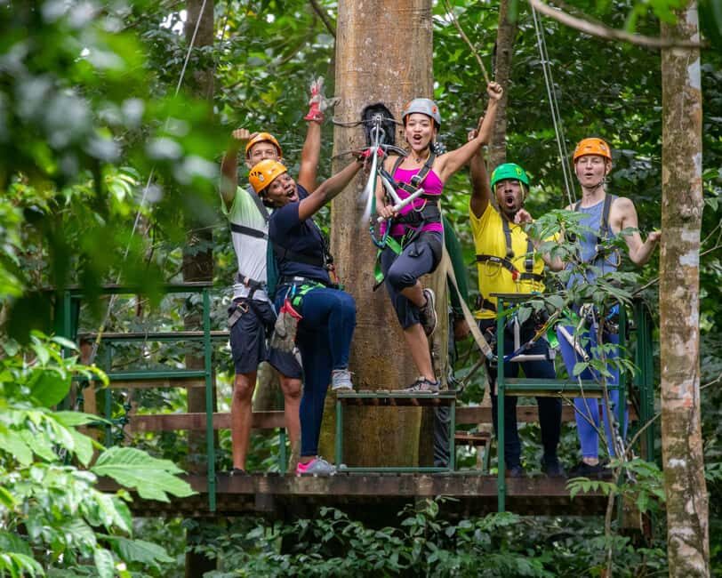 Castries, St. Lucia - Adrenaline Zipline - The View and the Guides: Why They Matter