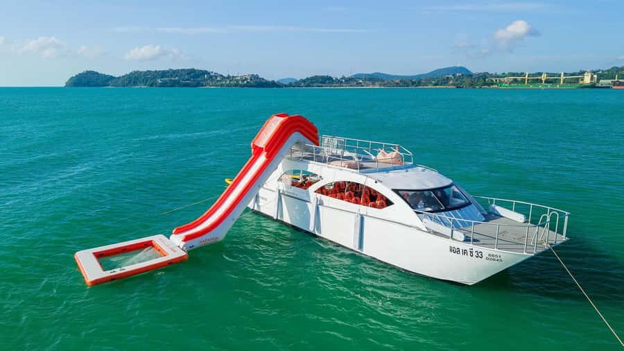 Catamaran from Phuket to Phi Phi, Maya and Khai Island Tour - The Catamaran: A Smooth, Scenic Ride