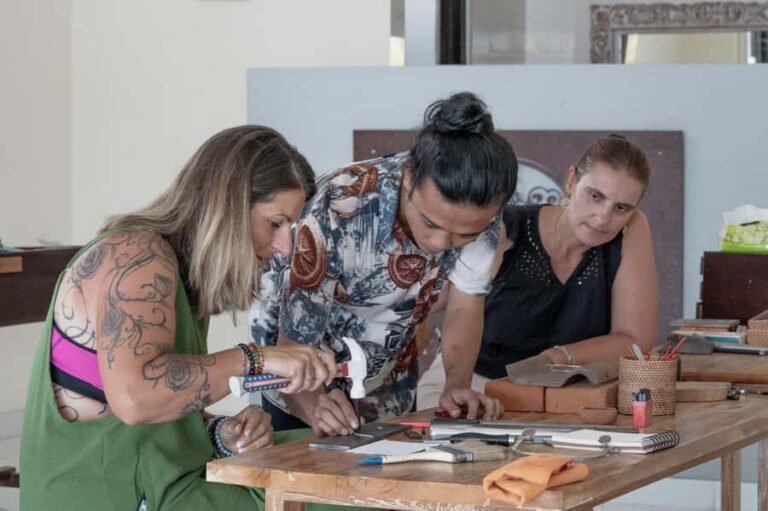 Celuk Village: Silver Jewelry Making Class - From Design to Finish: The Step-by-Step Process