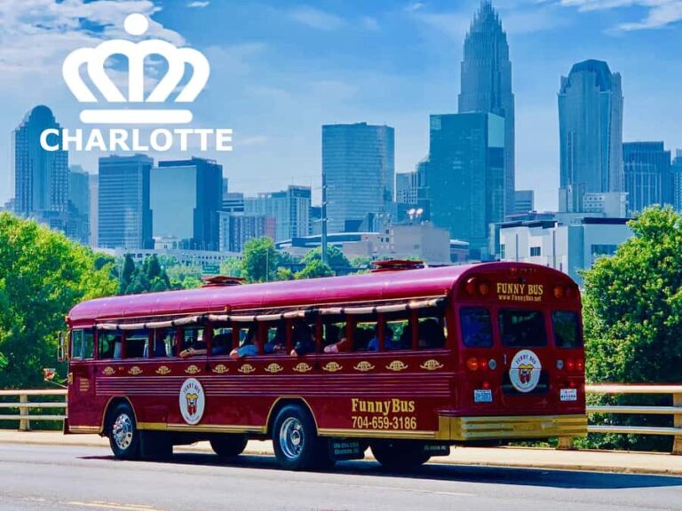 Charlotte: Funny Bus Comedy City Tour with BYOB - What to Expect During the Tour