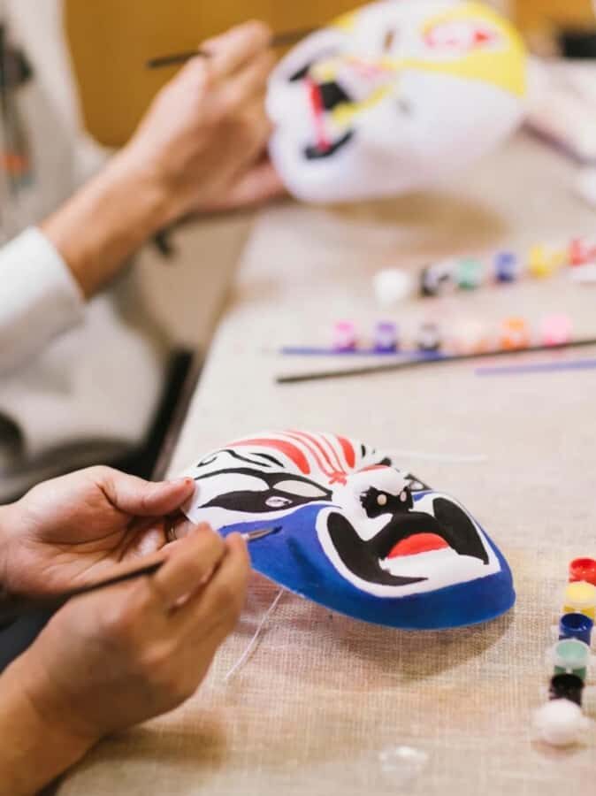 Chengdu Sichuan Opera Mask DIY Making Course - What to Expect from the Workshop
