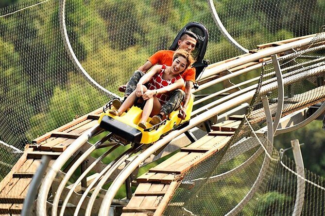 Chiang Mai Jungle Coaster Zipline Adventure ATV-ing Elephant Poo Poo Paper Park - Authentic Experience and Family-Friendly Nature