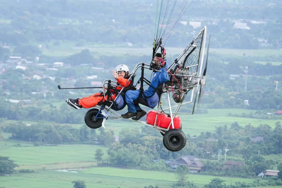 Chiang Mai: Paramotor Sunrise or Sunset Scenic Flight - The Itinerary: What You Can Expect