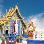 Chiang Mai to Chiang Rai: White Temple, Blue Temple, Lalitta Cafe - Wat Rong Seur Ten: The Blue Temple