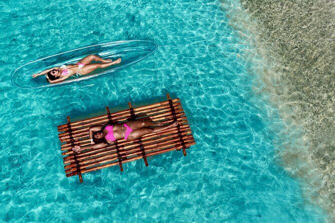 Clear kayak & Bamboo raft ARUBA! Same Day Delivery! PACKAGE DEAL! - The Value of the Package