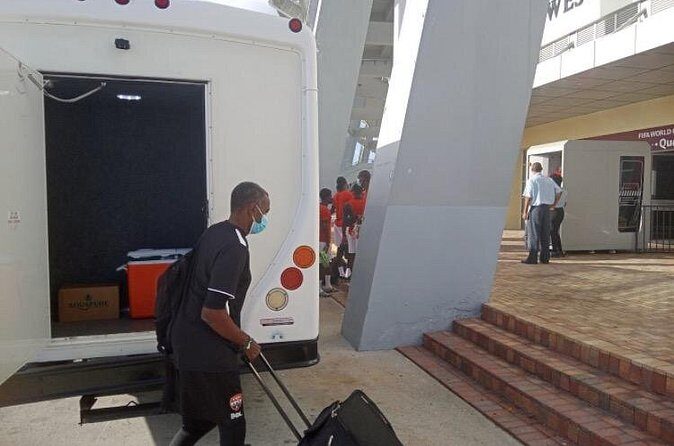 Coaches shuttle groups with luggages tag along - The Full Experience: What to Expect on This Shuttle Service