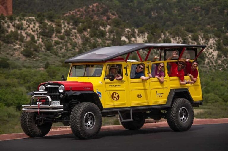Colorado Springs: Garden of the Gods and Foothills Jeep Tour - What to Expect During the Tour