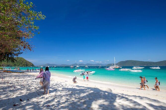 Coral and Racha Island Day Trip with Boat Party and Sunset BBQ - Coral Island: A Beach and Snorkeling Haven