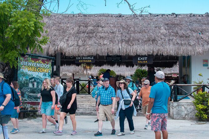 Cozumel Caravan Tour San Gervasio Ruins Beach Club and Mayan Park - Authenticity and Authentic Experiences