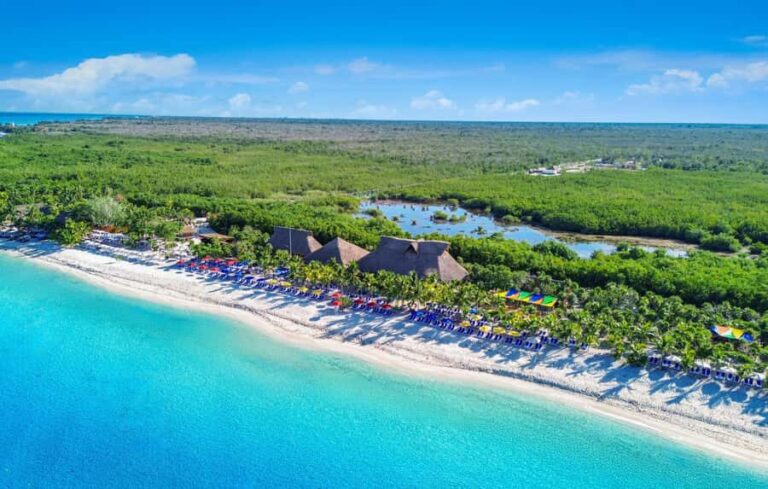 Cozumel: Day Pass Access at KUZÁ Beach & Adventure Park - Food, Drinks, and Upgrades