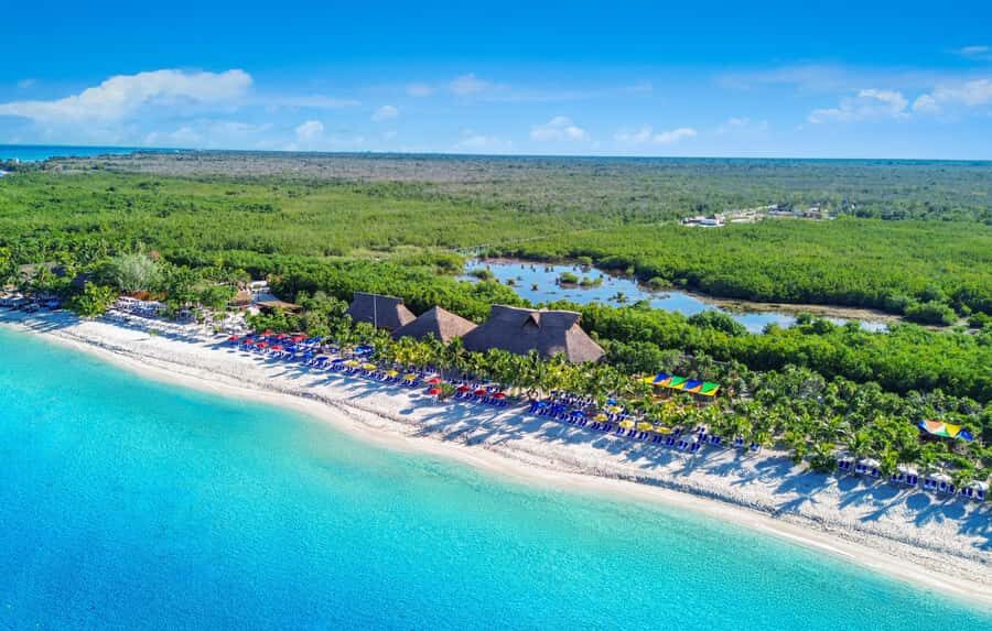 Cozumel: Day Pass Access at KUZÁ Beach & Adventure Park - Food, Drinks, and Upgrades