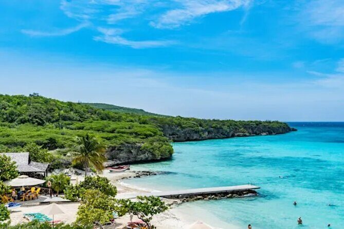 Curacao Flamingos Clear Boat Ride and Porto Marie Beach tour - Underwater Views on the Glass-Bottom Boat Ride