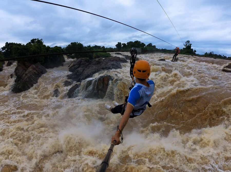 Cycling tour Don Det+Don Khone with Zipline at Lipphi Falls - What to Expect: A Full Breakdown