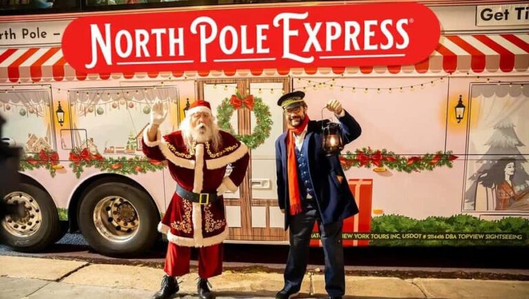 Dallas: North Pole Express Bus Tour Grapevine - The Experience in Detail