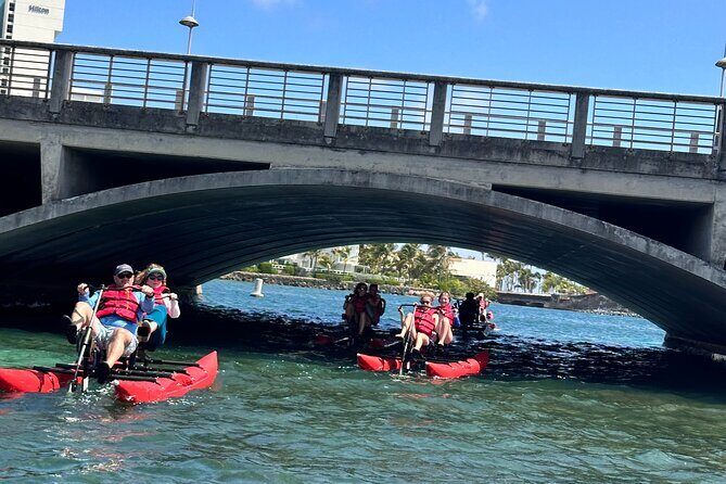 Day Adventure Chiliboats Waterbike  Condado Lagoon - The Itinerary: What to Expect