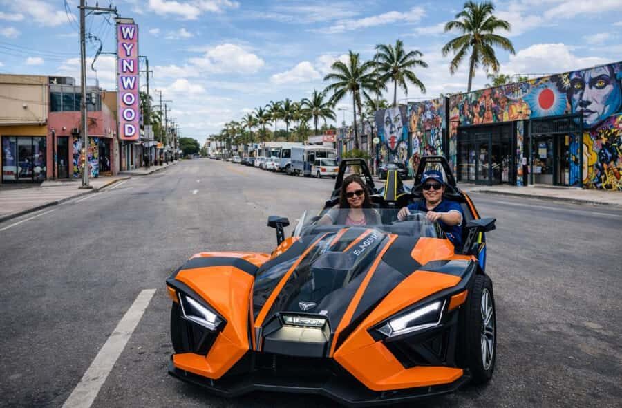 Drive a Slingshot in Miami  From 1 to 24 Hour Rentals - Convenience and Accessibility
