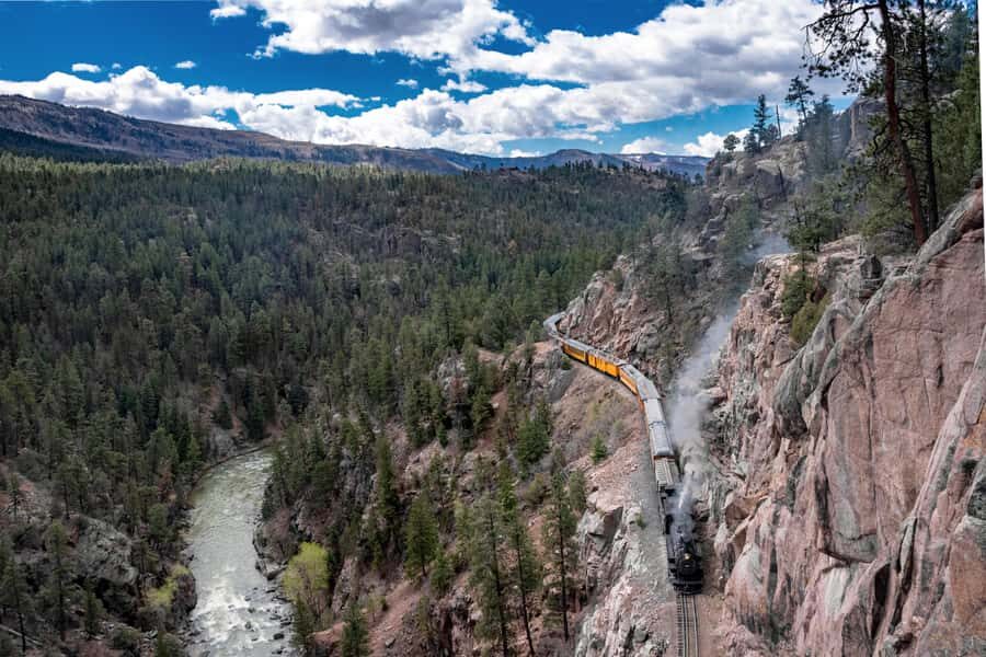 Durango & Silverton Narrow Gauge Railroad 90 Minute Flight - The Itinerary in Detail