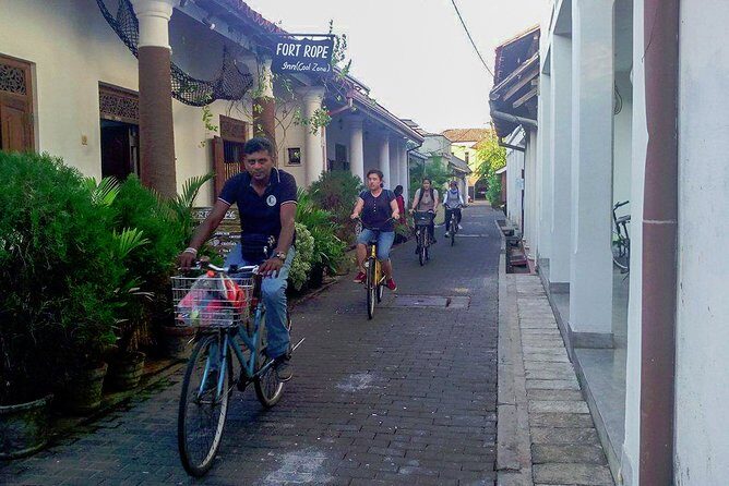 Dutch Fort and City by Bicycle from Galle - Detailed Breakdown of the Itinerary