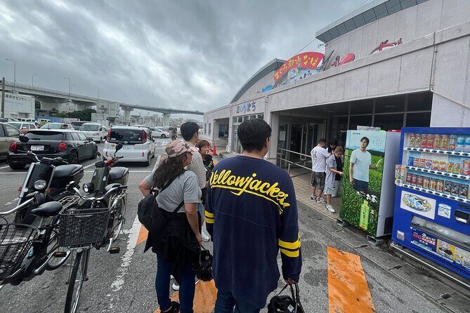 E-Bike Tour with Sushi Making Experience - Cultural Stops: Ameku-gu Shrine and Tomari Fish Market