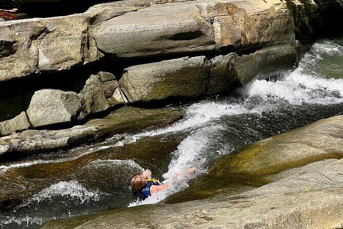 El Yunque Rainforest Waterslides Transport from San Juan - Balancing the Experience