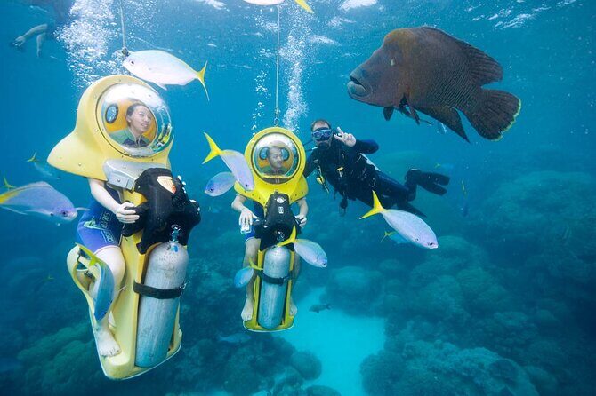 Experience in Underwater Motorcycle in Punta Cana - The Glass Bottom Boat Experience