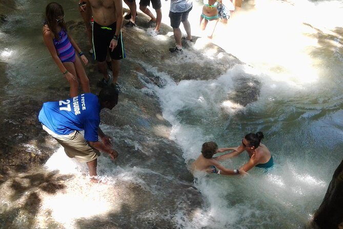 Falmouth Shore Excursion Blue Hole and Dunn's River Falls Combo - Transportation and Comfort